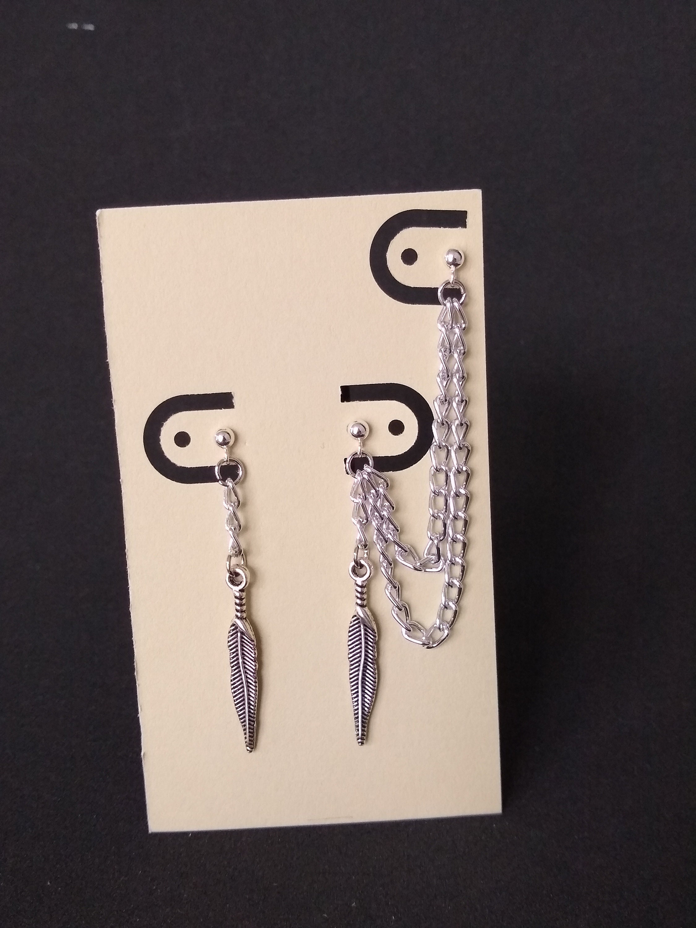 Helix to Lobe Chain Earring/helix Connected Chain - Etsy UK