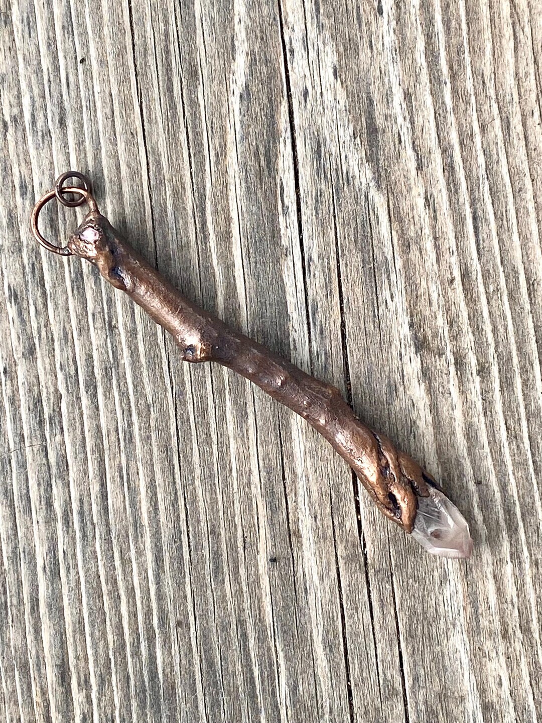 Gypsy Mini Wand | Lithium Quartz and Pink Tourmaline | Magical Fairy ...