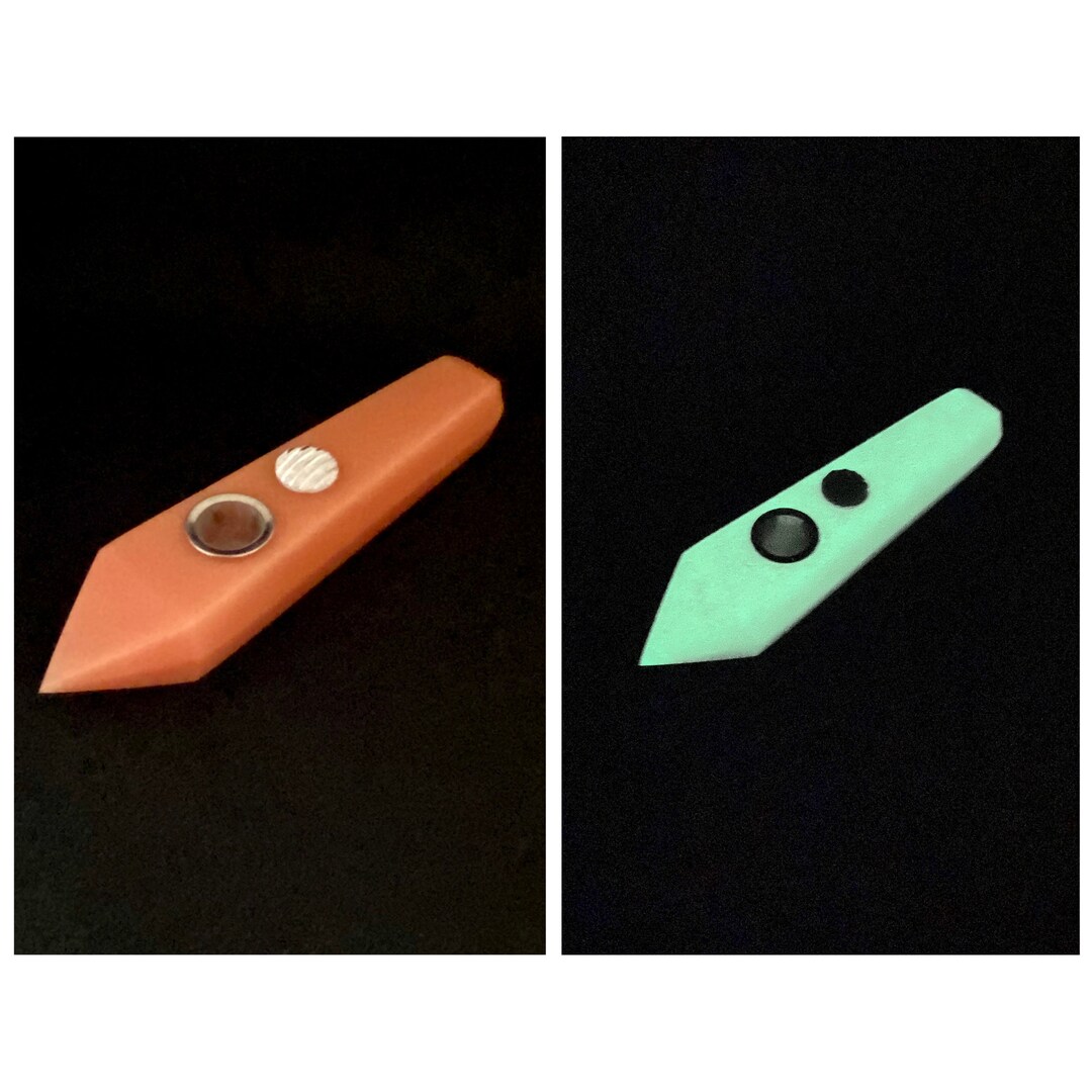 Luminous Stone Pipe, Glow in the Dark Pipe, Glow Pipe for Smoking ...