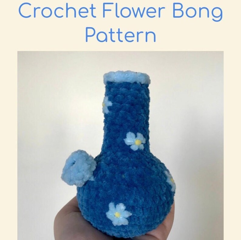 PATTERN Crochet Flower Bong - Etsy