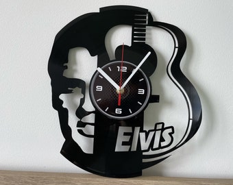 Elvis Presley Vintage Guitar Wall Clock - Etsy