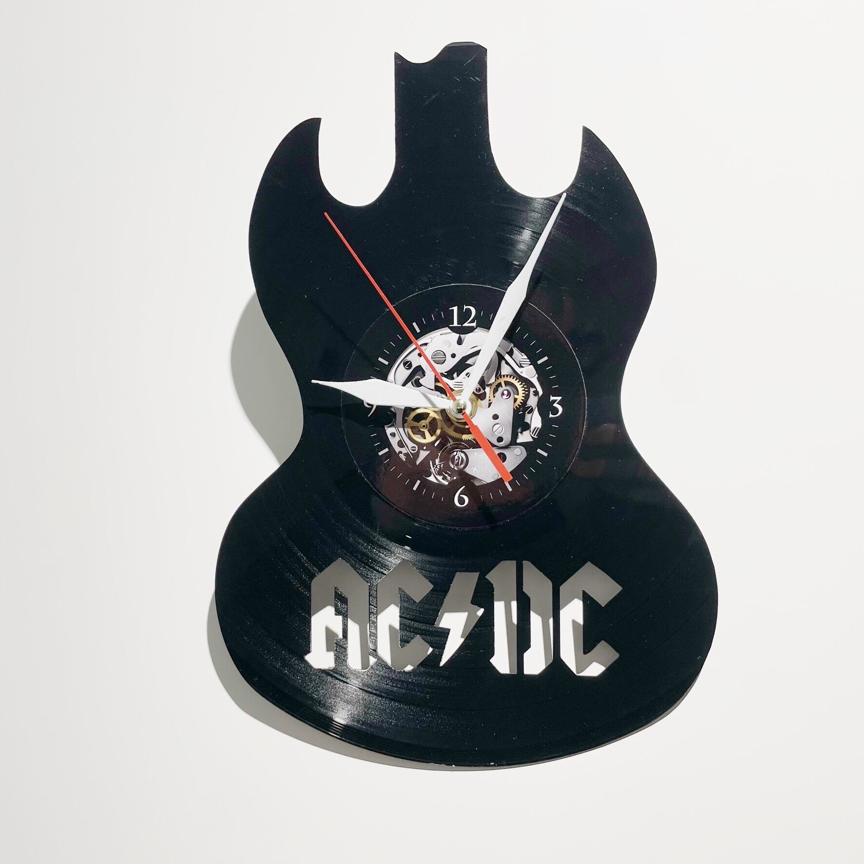 ACDC Vinyl Record Wall Clock Room Home Decor Unique Design - Etsy