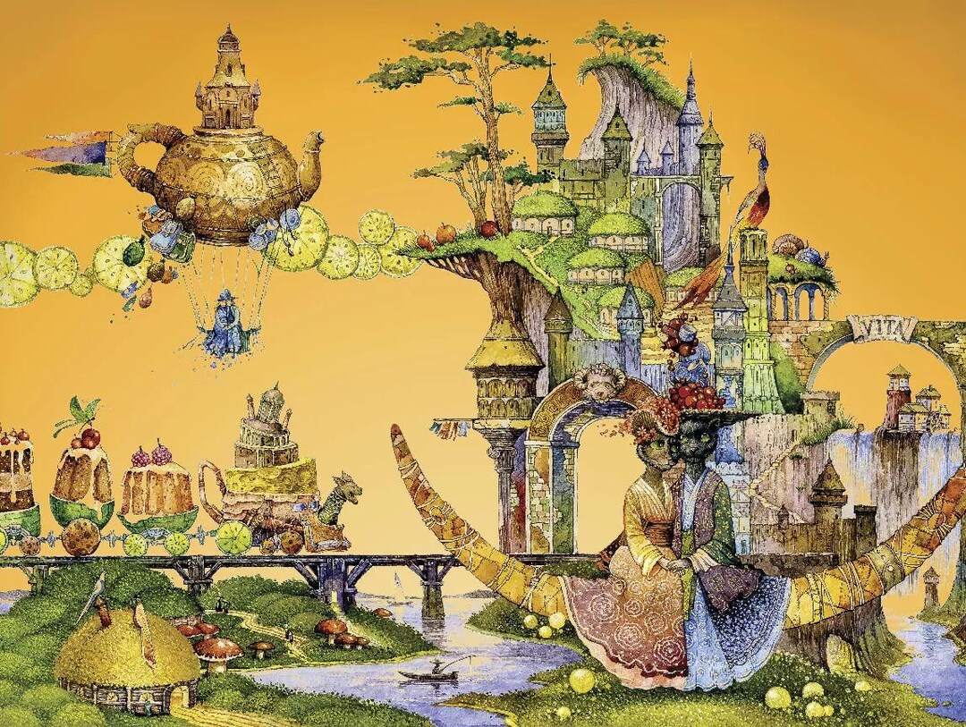 Wooden Jigsaw Puzzle "i Had a Dream" Davici Mosaic Picture Stained ...