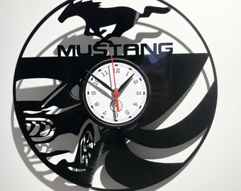 Ford Mustang Wall Clock - Etsy