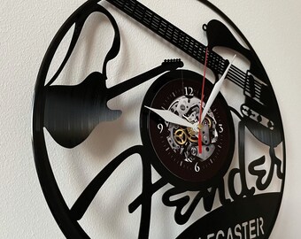 Fender Guitar Clock | Etsy
