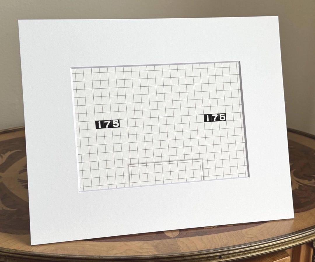 NYC Subway Art Print - 175th Street - IND 8th Ave Line - A Train, 10x8 ...