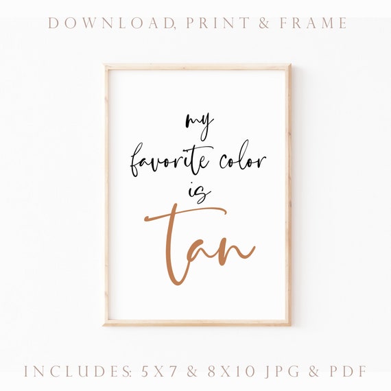 Printable Tanning Sign. Tanning Salon Decor. Spray Tan | Etsy