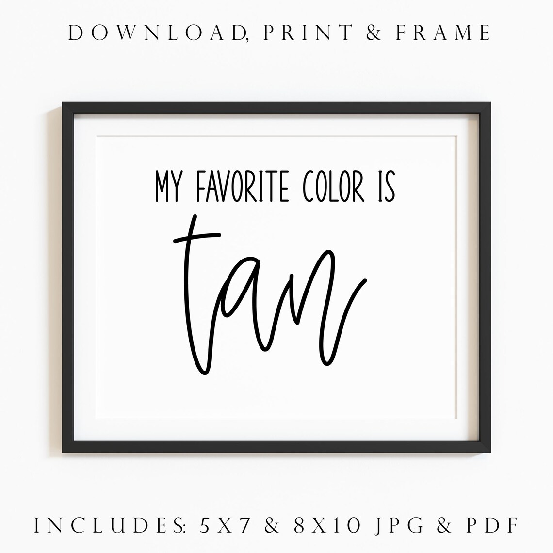 Printable Tanning Sign. Tanning Salon Decor. Spray Tan - Etsy