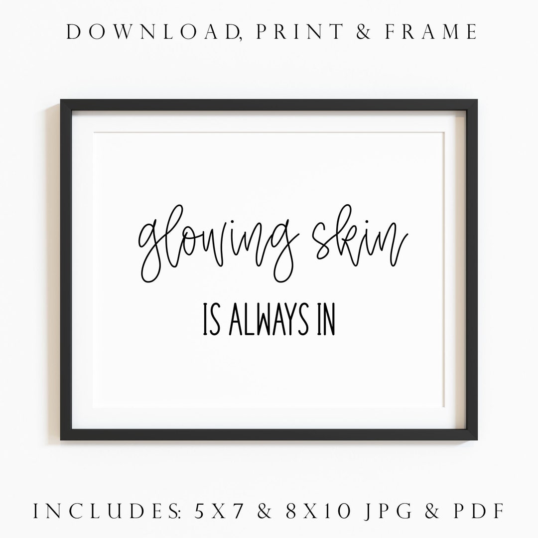 Printable Tanning Sign. Tanning Salon Decor. Spray Tan Business ...