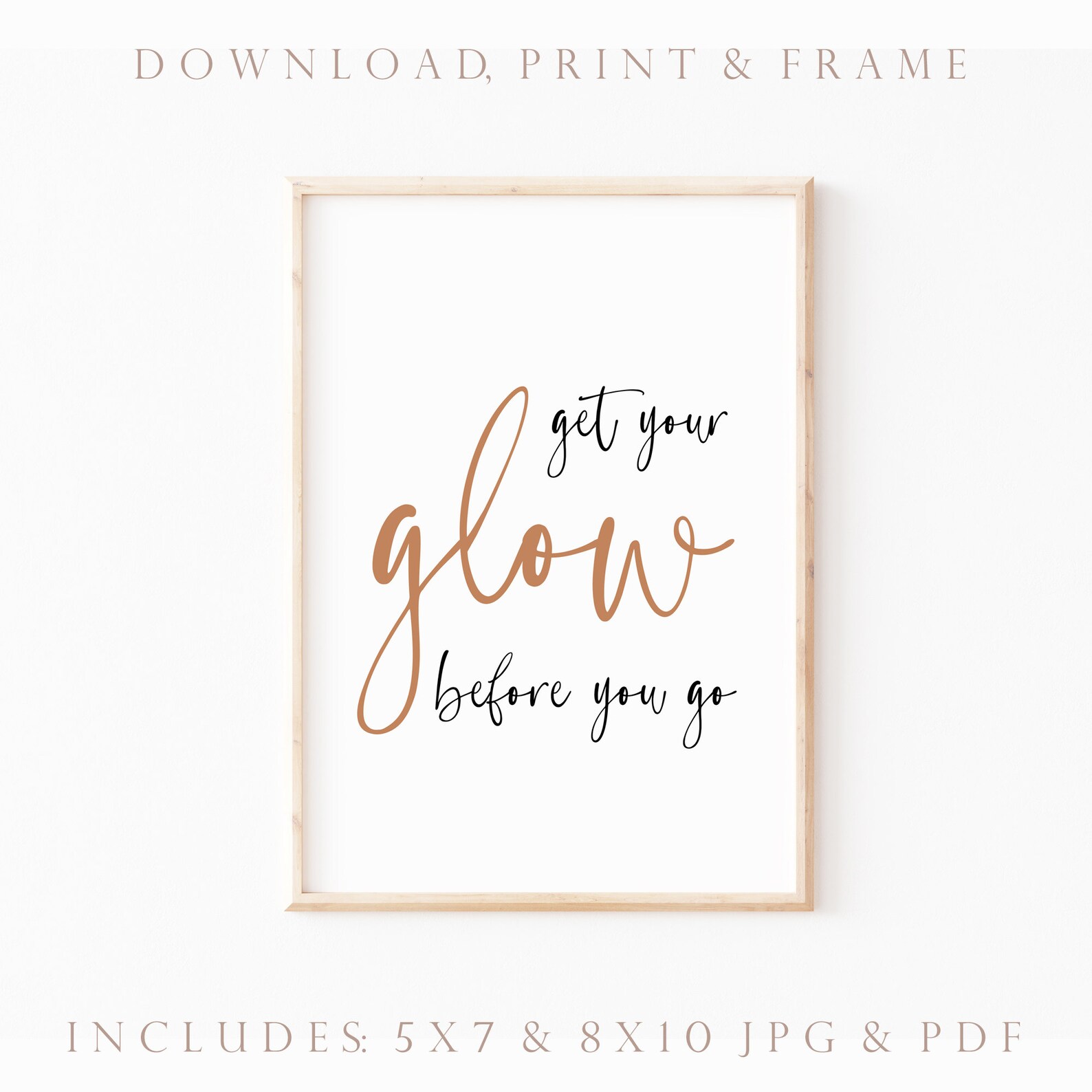 Printable Tanning Sign. Tanning Salon Decor. Spray Tan Business ...