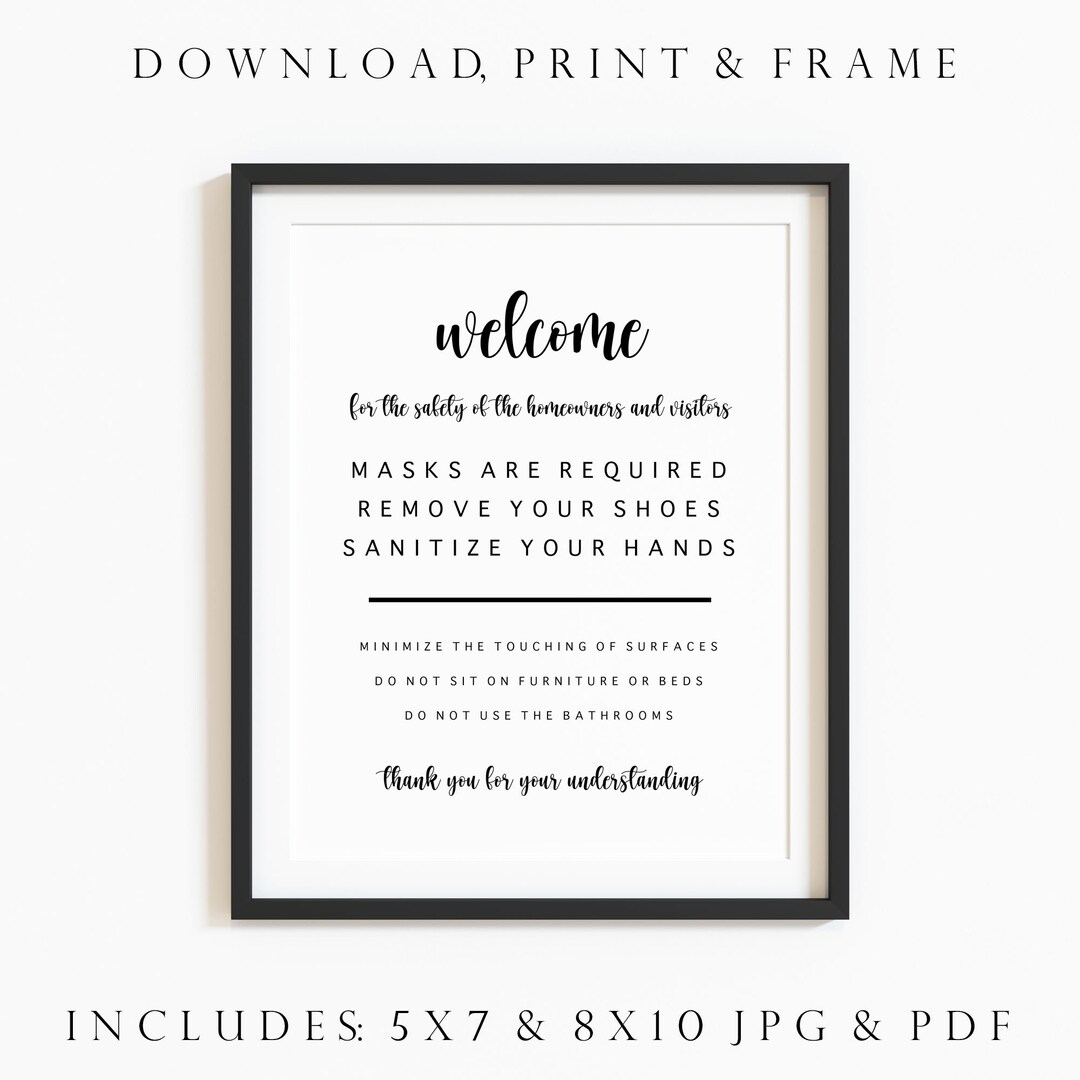 Face Mask Required Printable. Remove Shoes Sign. Sign in Sign. Real ...