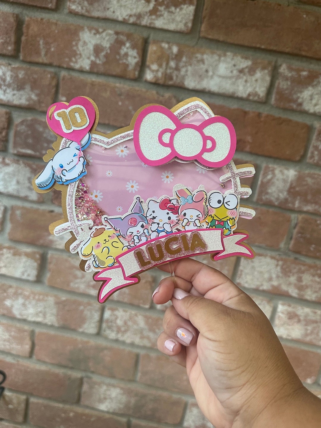 Sanrio Shaker Cake Topper / Hello Kitty & Friends Shaker Topper - Etsy