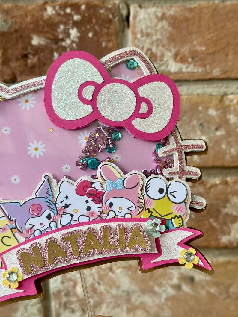 Sanrio Shaker Cake Topper / Hello Kitty & Friends Shaker - Etsy