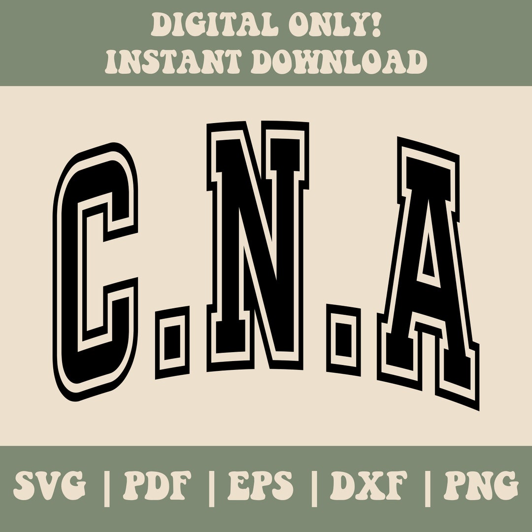 CNA SVG PNG, Certified Nurses Assistant Svg Png, Cna Mode Svg Png ...