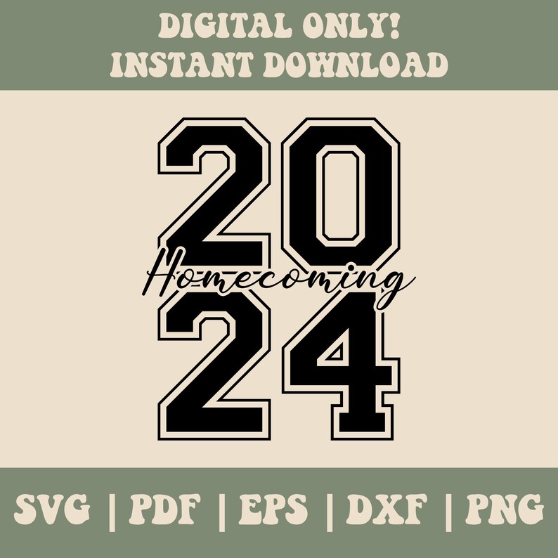 Homecoming 2024 Svg, Hoco 2024 Svg, Homecoming Svg, Hoco Svg ...