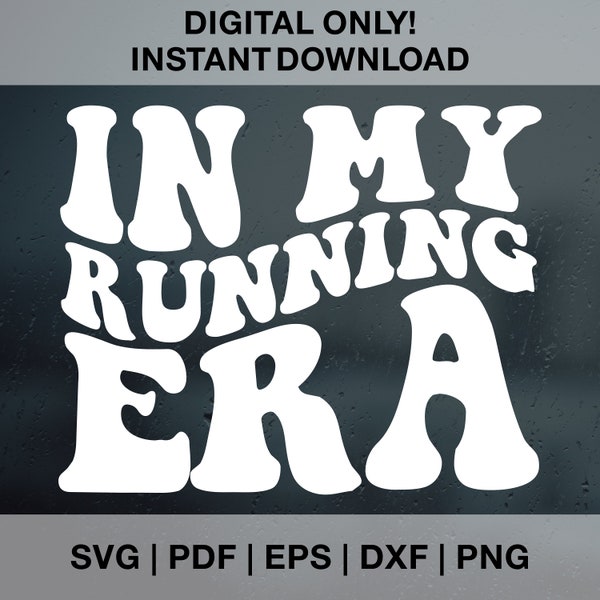 In My Running Era Svg - Etsy