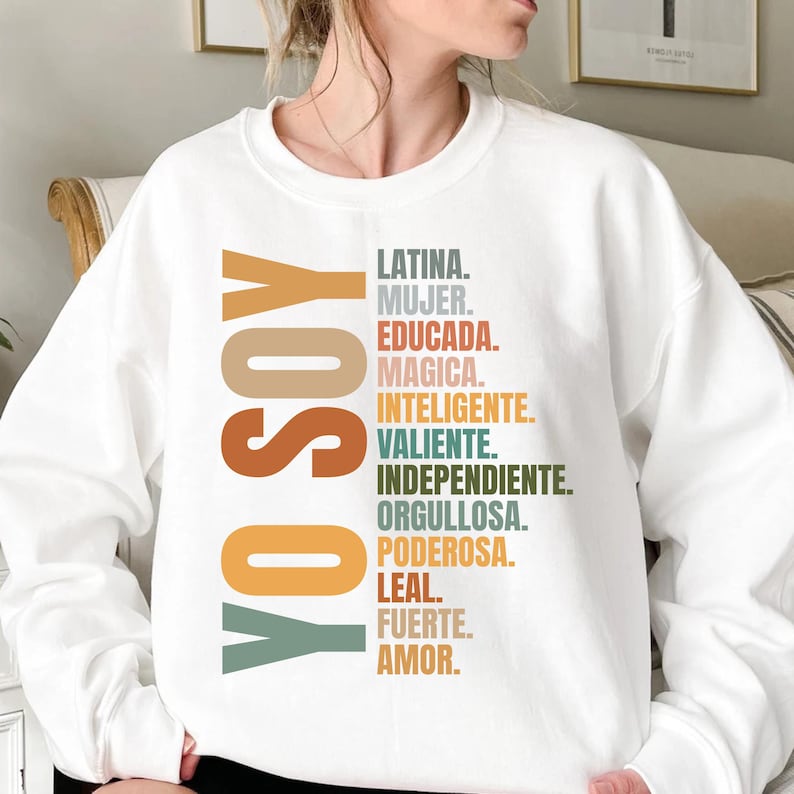 Yo Soy Svg, Hispanic Mujer Svg, Latina Camisa Svg, De Latina Chingona ...