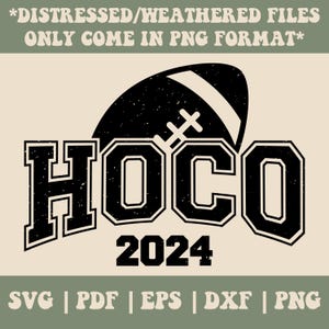 Hoco 2024 SVG PNG, Homecoming Crew Svg, Football Mom Svg, Homecoming ...