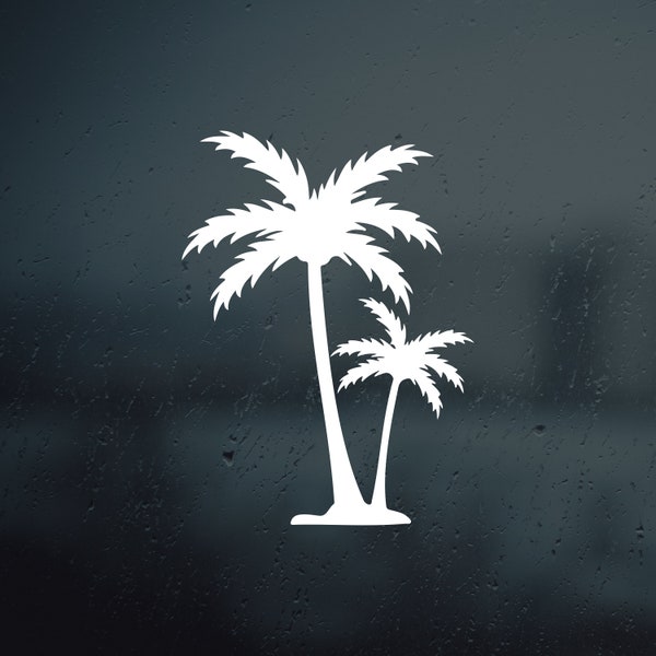 Palm Tree Decal - Etsy