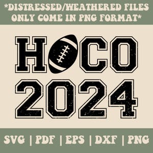 Hoco 2024 Svg, Homecoming 2024 Svg, Homecoming Svg, Hoco Svg ...