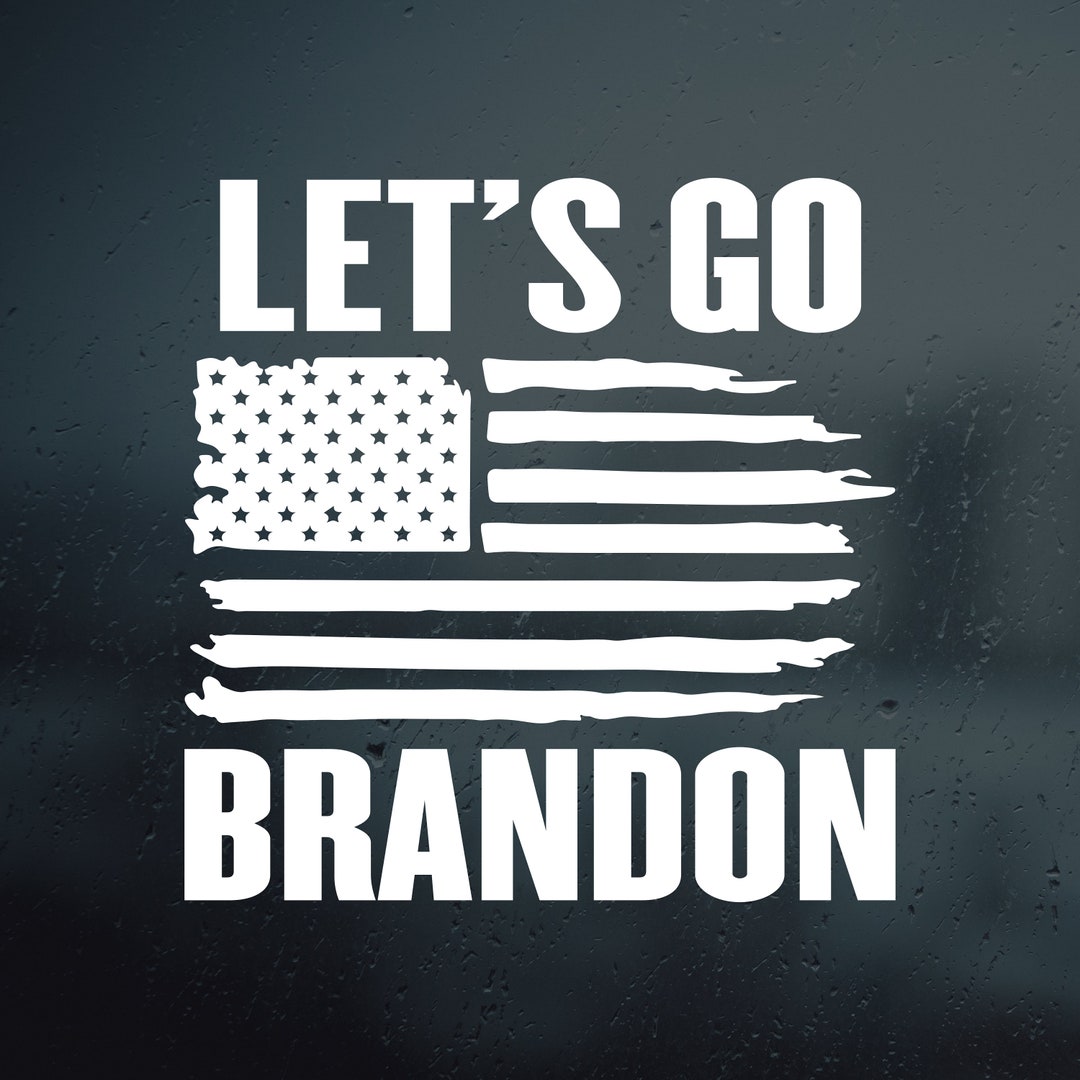 Let's Go Brandon Vinyl Decal Sticker - Etsy