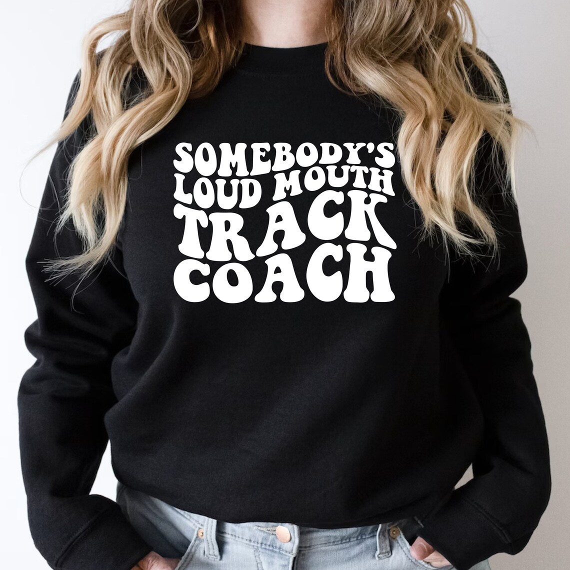 Somebody's Loud Mouth Track Coach SVG PNG Pdf Dxf Eps, Track Fan Svg ...
