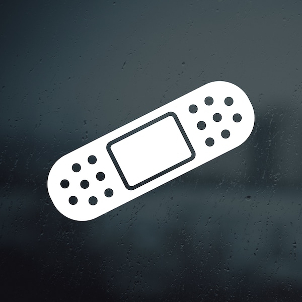 Car Band Aid Decal - Etsy