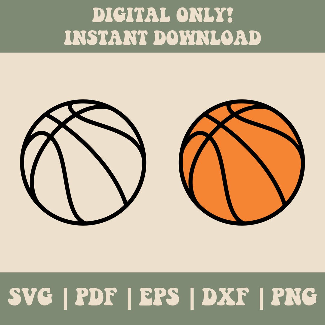 Basketball SVG Files, Basketball Cut Files, Basketball Vector Files ...