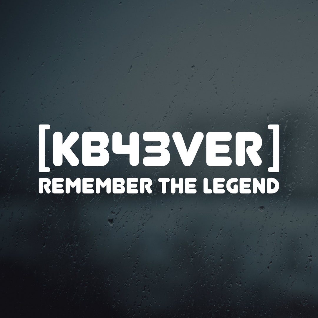 KB43VER Vinyl Decal Sticker Ken Block RIP Rally Cross Driver - Etsy