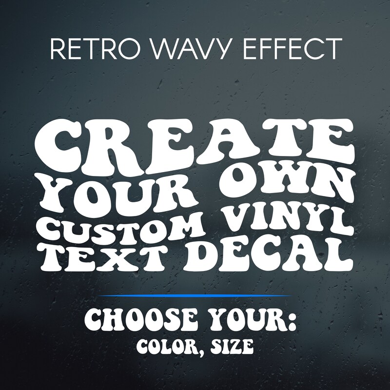 Retro Wall Decal - Etsy