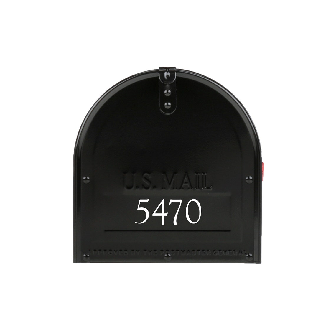 Personalized Mailbox Decal - Mailbox Vinyl Decals - Etsy