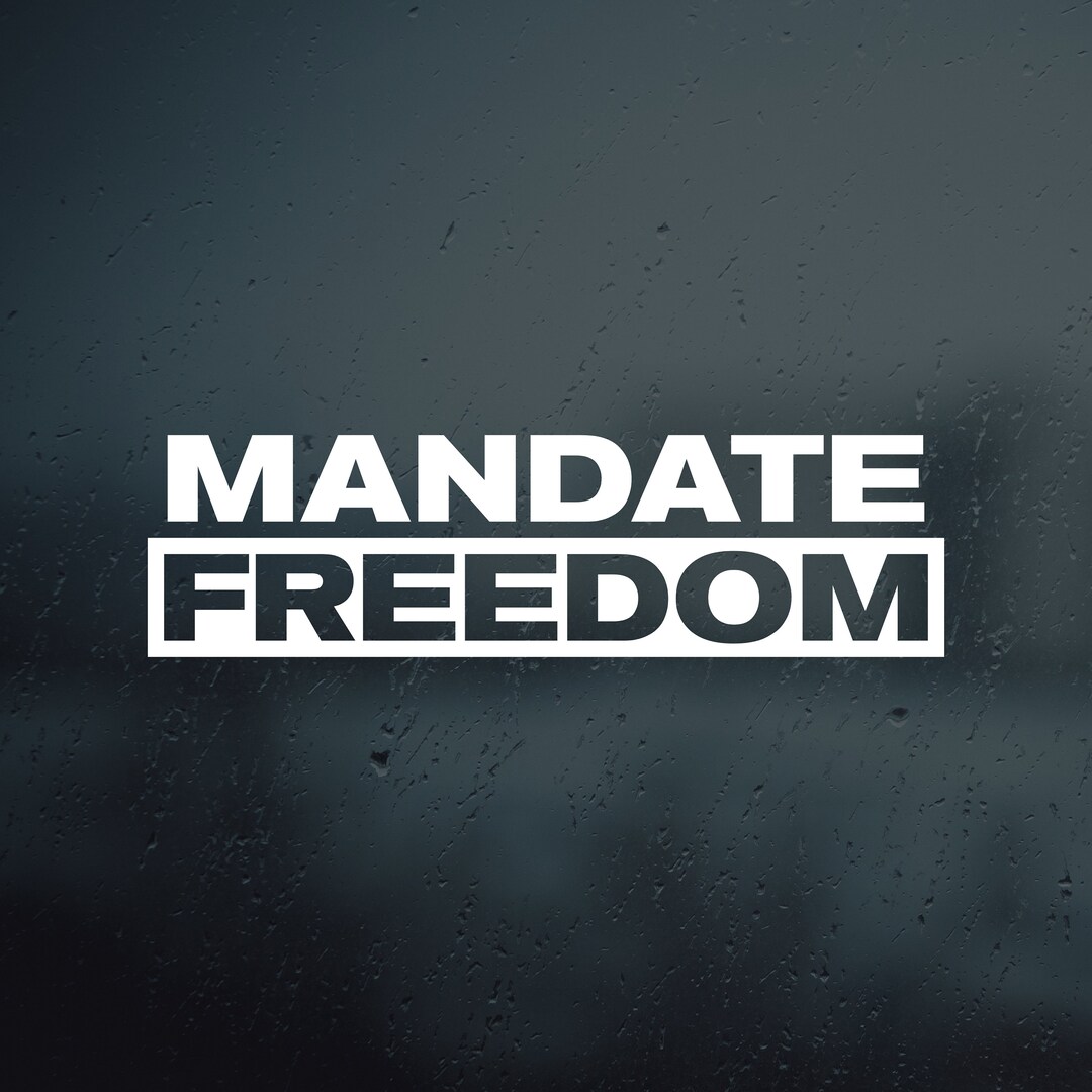 Mandate Freedom Vinyl Decal Sticker - Etsy