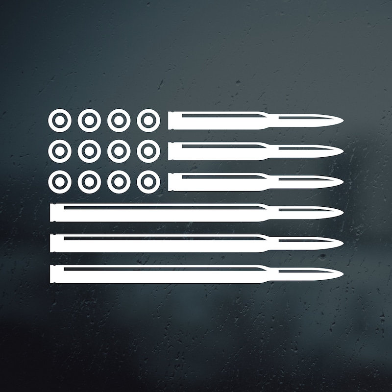 American Flag Decal - Etsy