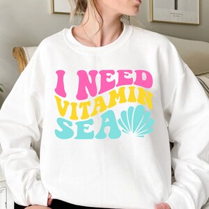 I Need Vitamin Sea SVG, I Need Vitamin Sea PNG, Summer Svg, Png, Summer ...