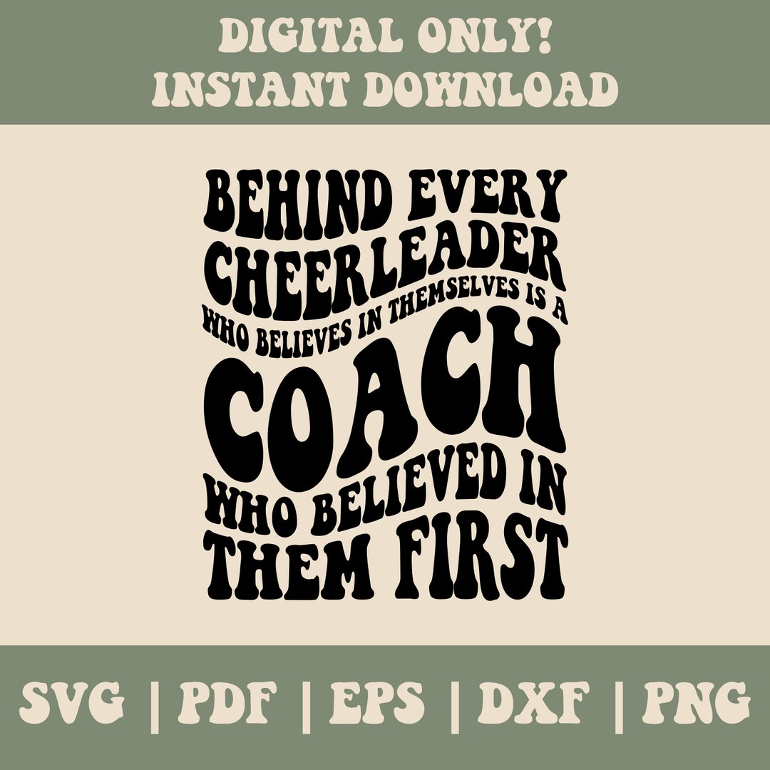 Cheer Coach Png Svg, Cheerleader Svg, Funny Cheer Svg, Best Coach Svg ...