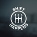 5 Speed Gear Vinyl Decal Sticker | Car Decal | Funny Bumper Sticker ...