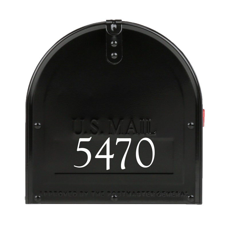 Mailbox Letters and Numbers - Etsy