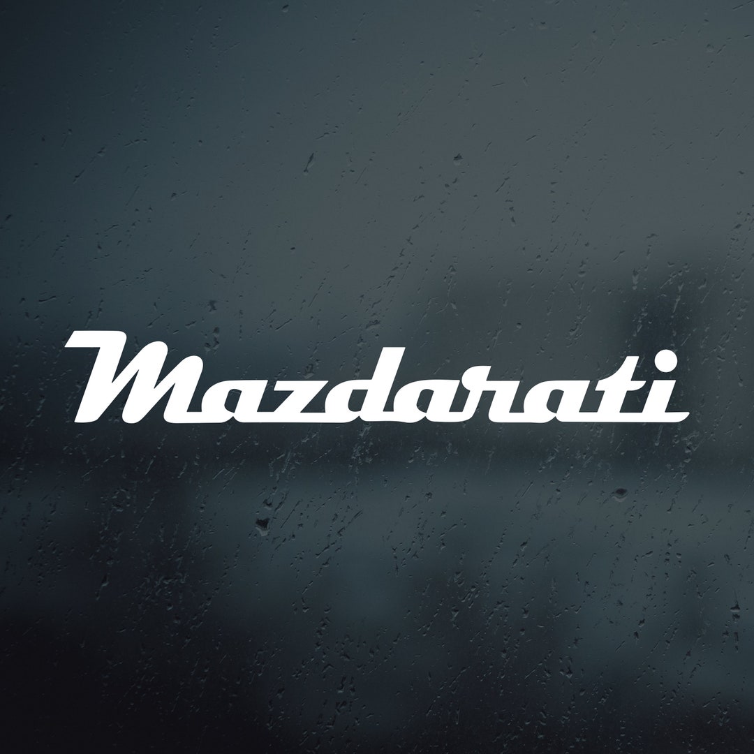 Mazdarati Vinyl Decal Sticker - Etsy