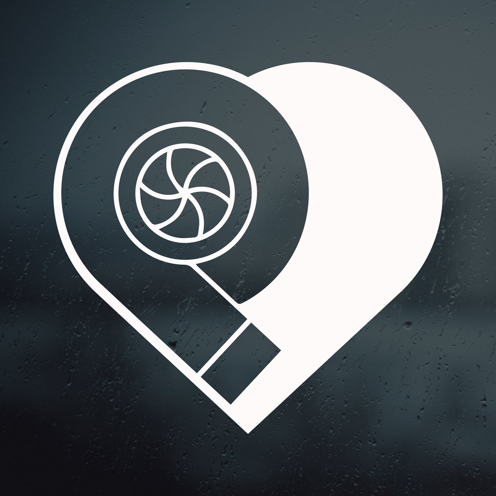 Turbo Heart Vinyl Decal Sticker - Etsy