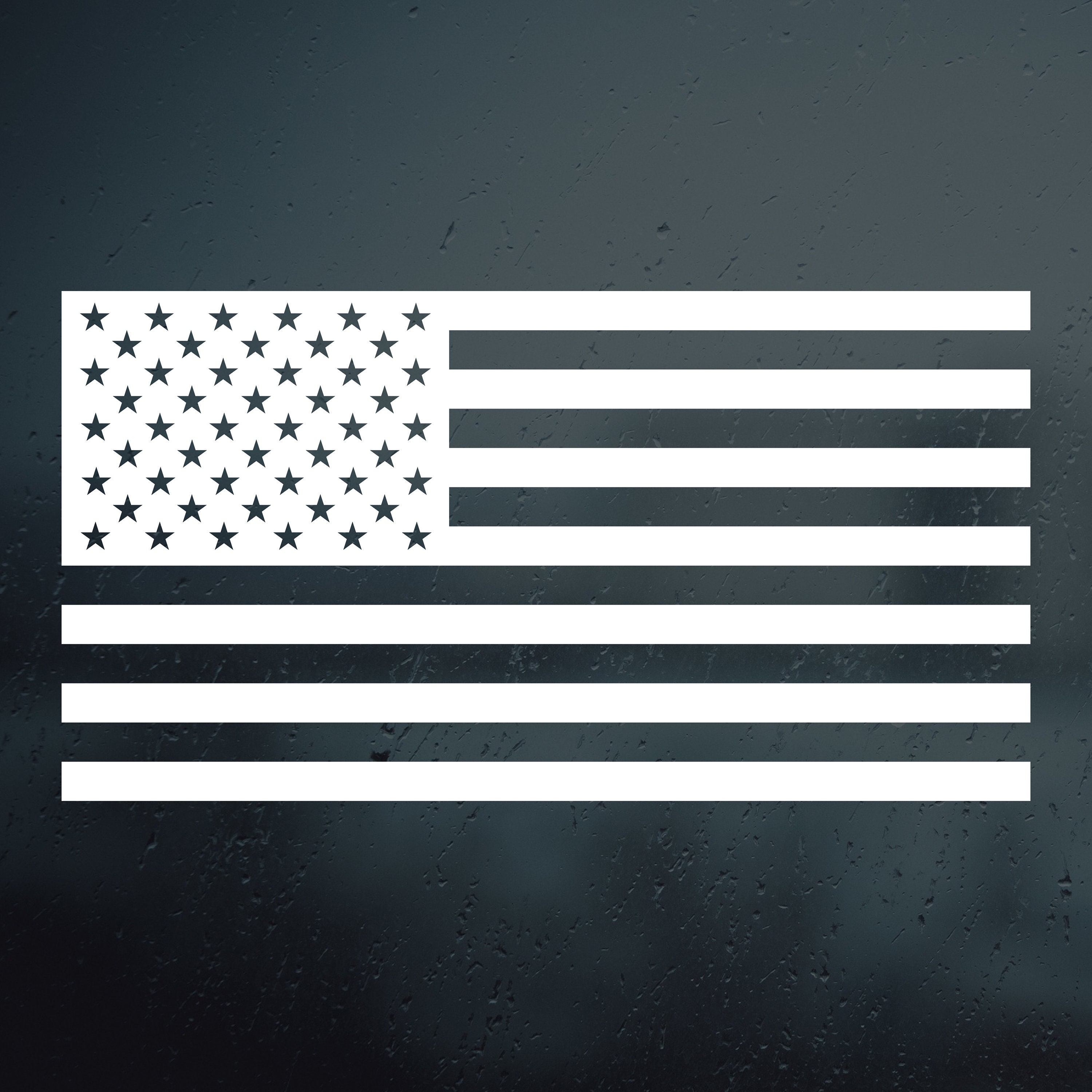 American Flag Decal Stars and Stripes Vinyl Sticker Decal | Etsy