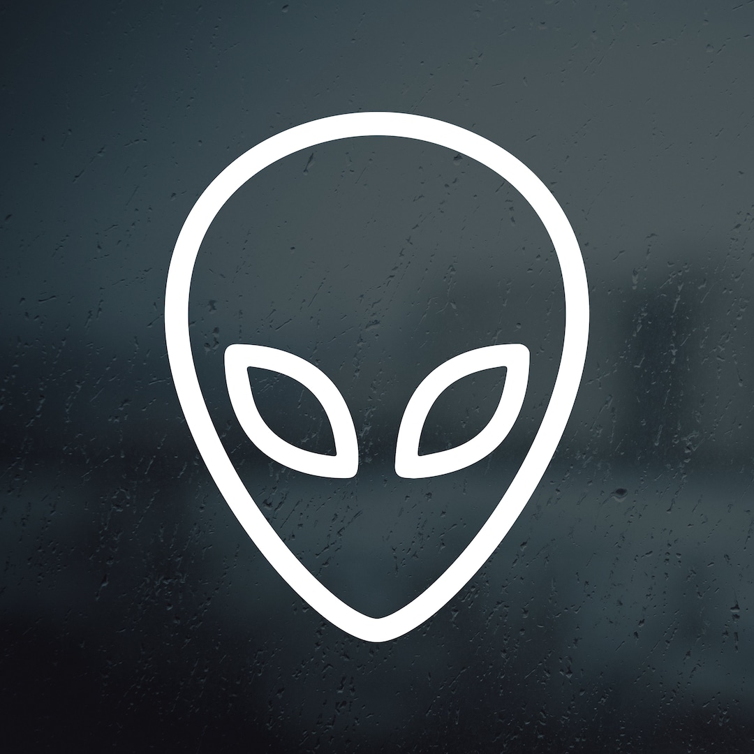 Alien Decal, UFO, Car Decal, Alien Vinyl Decal, Area 51 ...