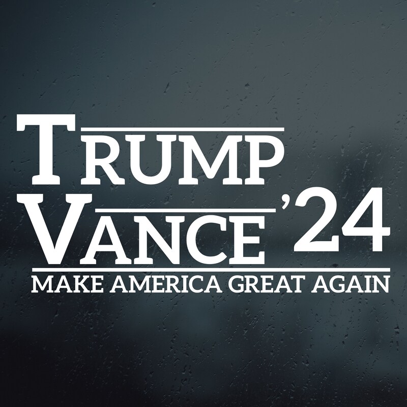 Trump Vance Decals - Etsy