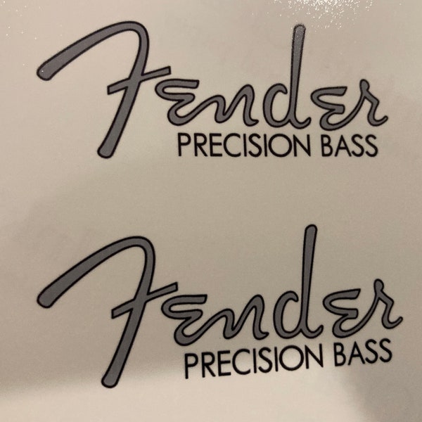 Fender Guitar Decal - Etsy