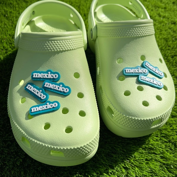 Mexican Hispanic Croc Charms - Etsy Australia