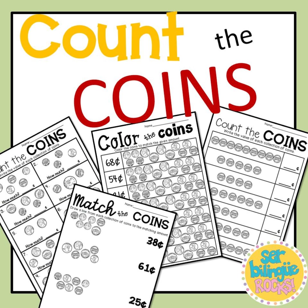 Count the Coins - Etsy