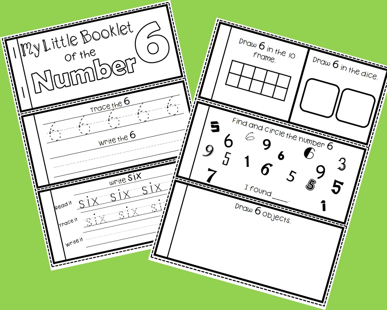 Number Flip-books 0-20 - Etsy