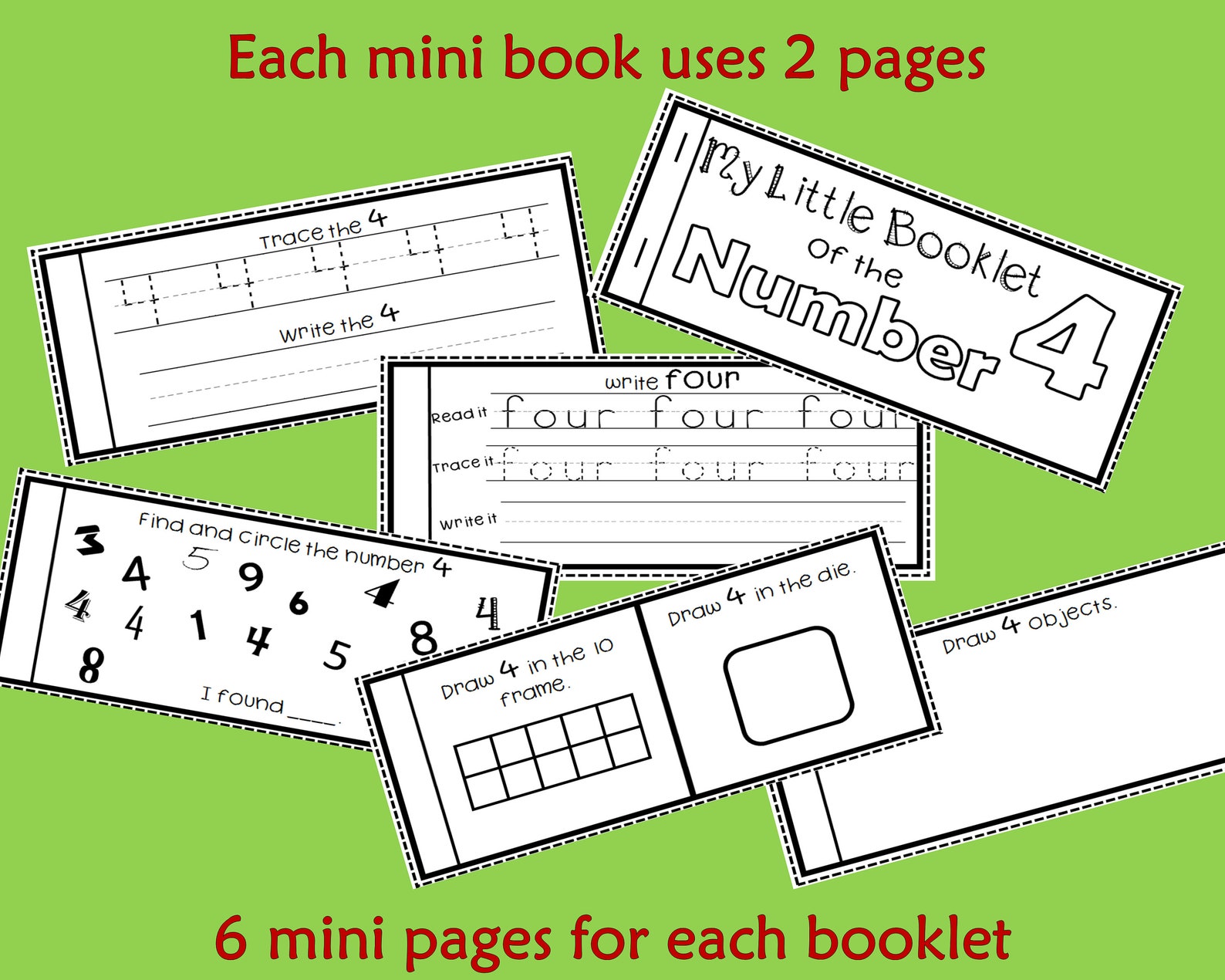 Number Flip-books 0-20 - Etsy