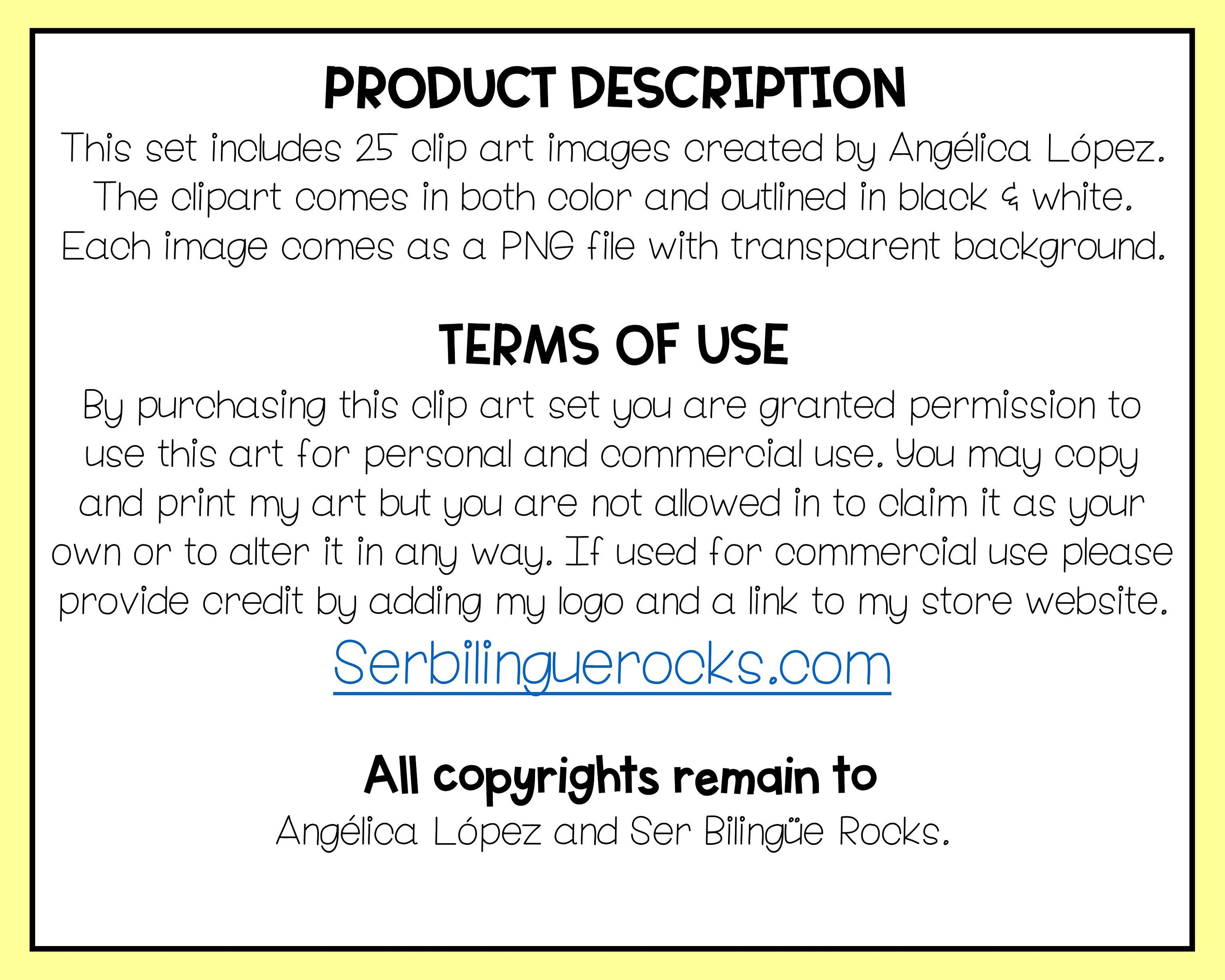 Description Clip Art