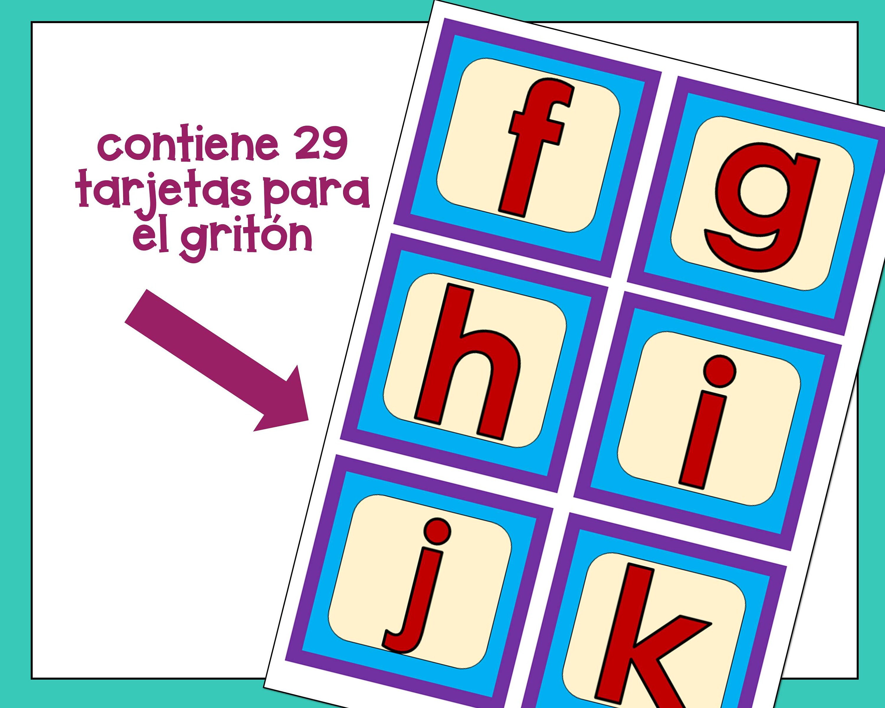 Loteria De Sonidos Iniciales - Etsy