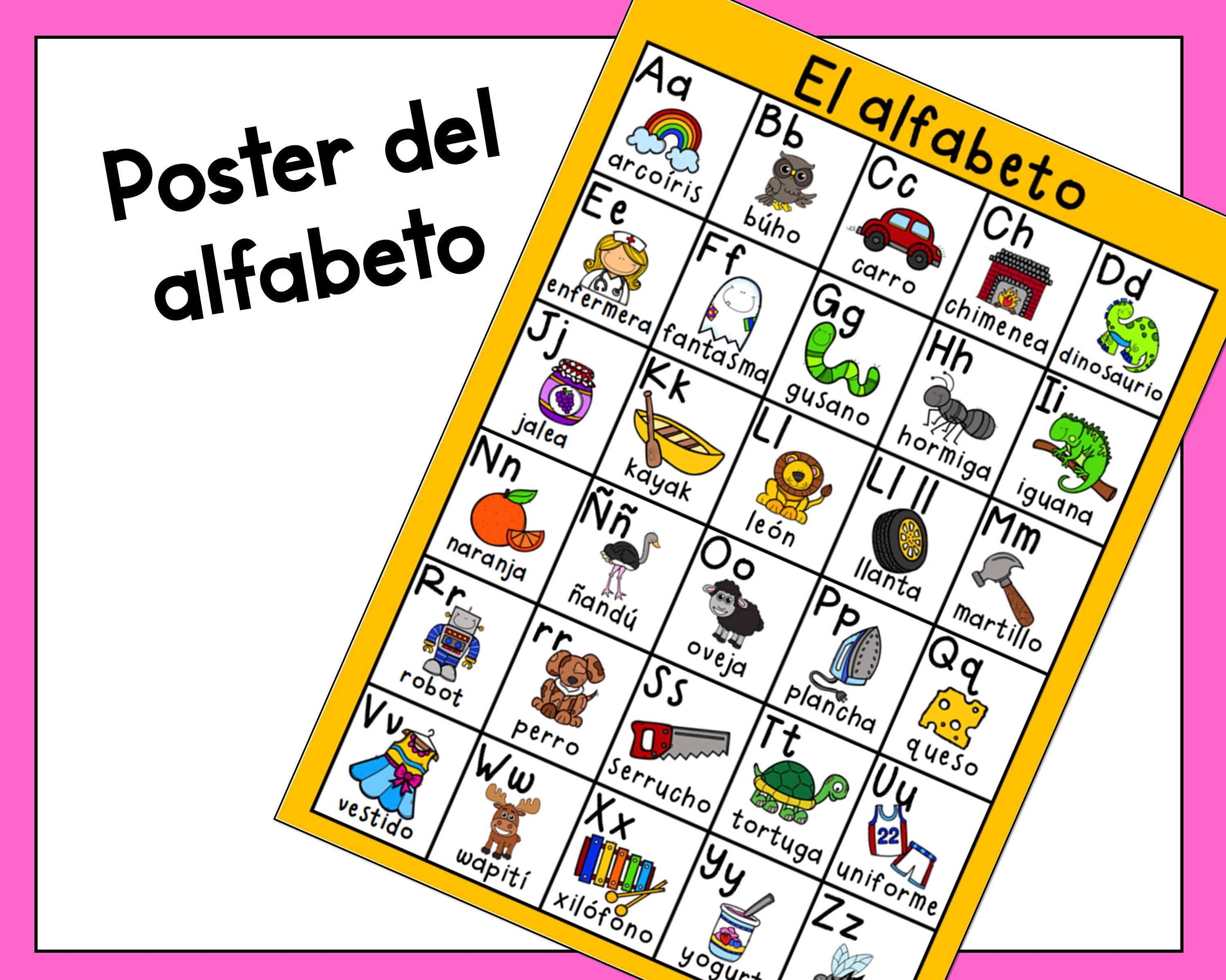 Posters Del Abecedario En Letra Cursiva ABC Posters Cursive, 56% OFF